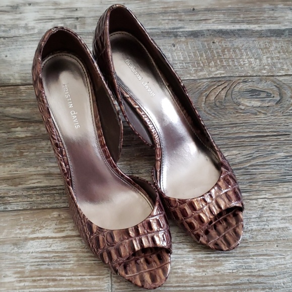 Kristin Davis | Shoes | Kristin Davis Heels Size 8 | Poshmark
